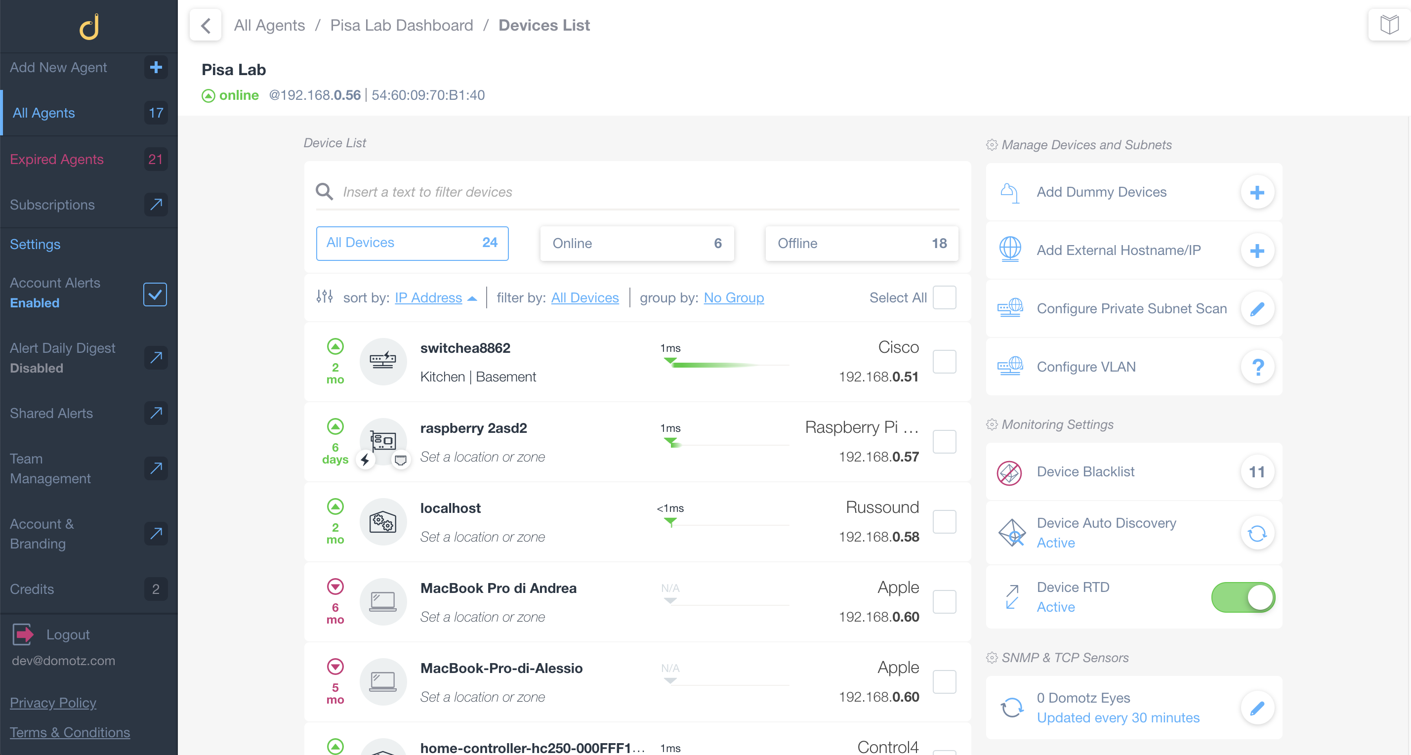 Automatically Discover and Identify Devices | Domotz Automatically Discover and Identify Devices | Domotz