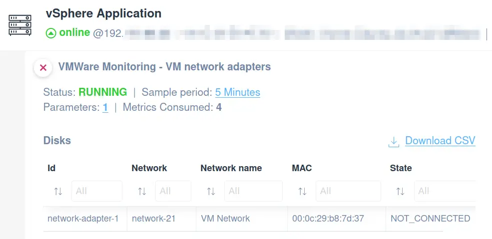 Domotz VMware ESXi Monitoring